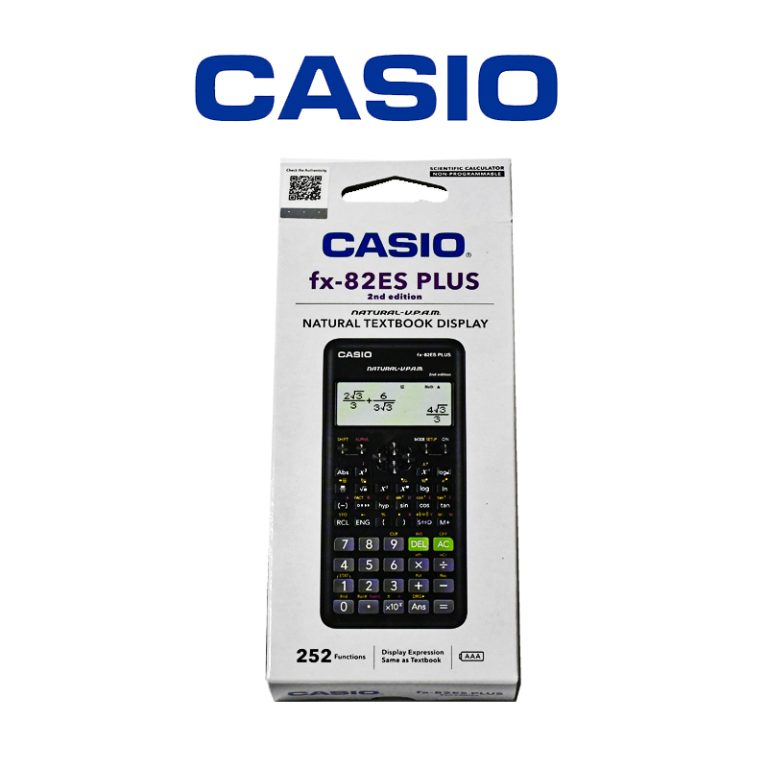 Scientific calculator CASIO fx-82ES PLUS - Mawahib Bookstore