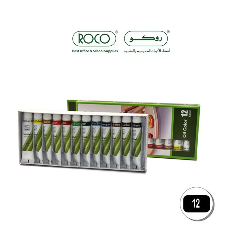 ROCO oil colors - Mawahib Bookstore