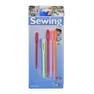 Plastic wool needle set - Mawahib Bookstore