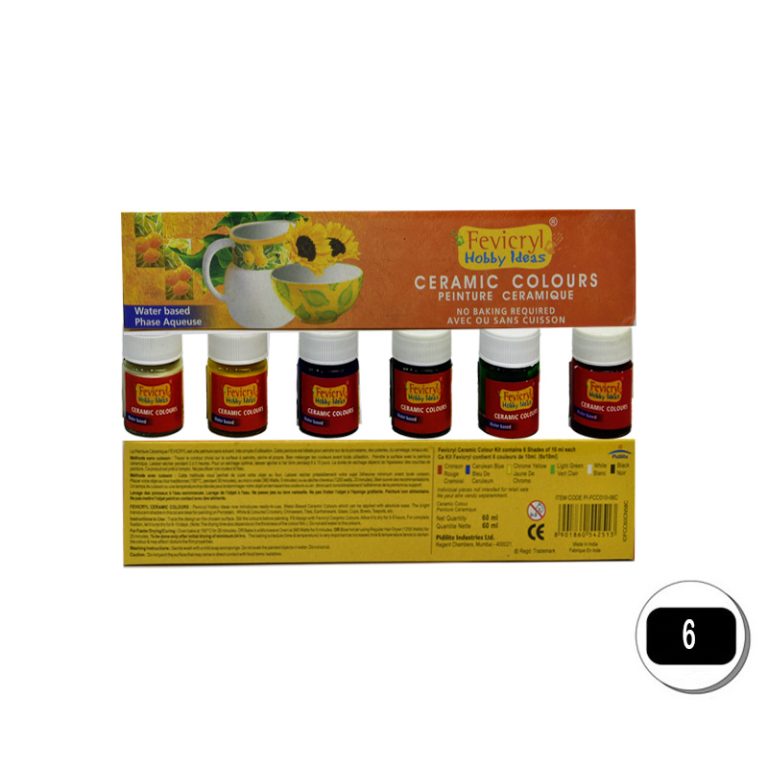 FEVICRYL ceramic colours - Mawahib Bookstore