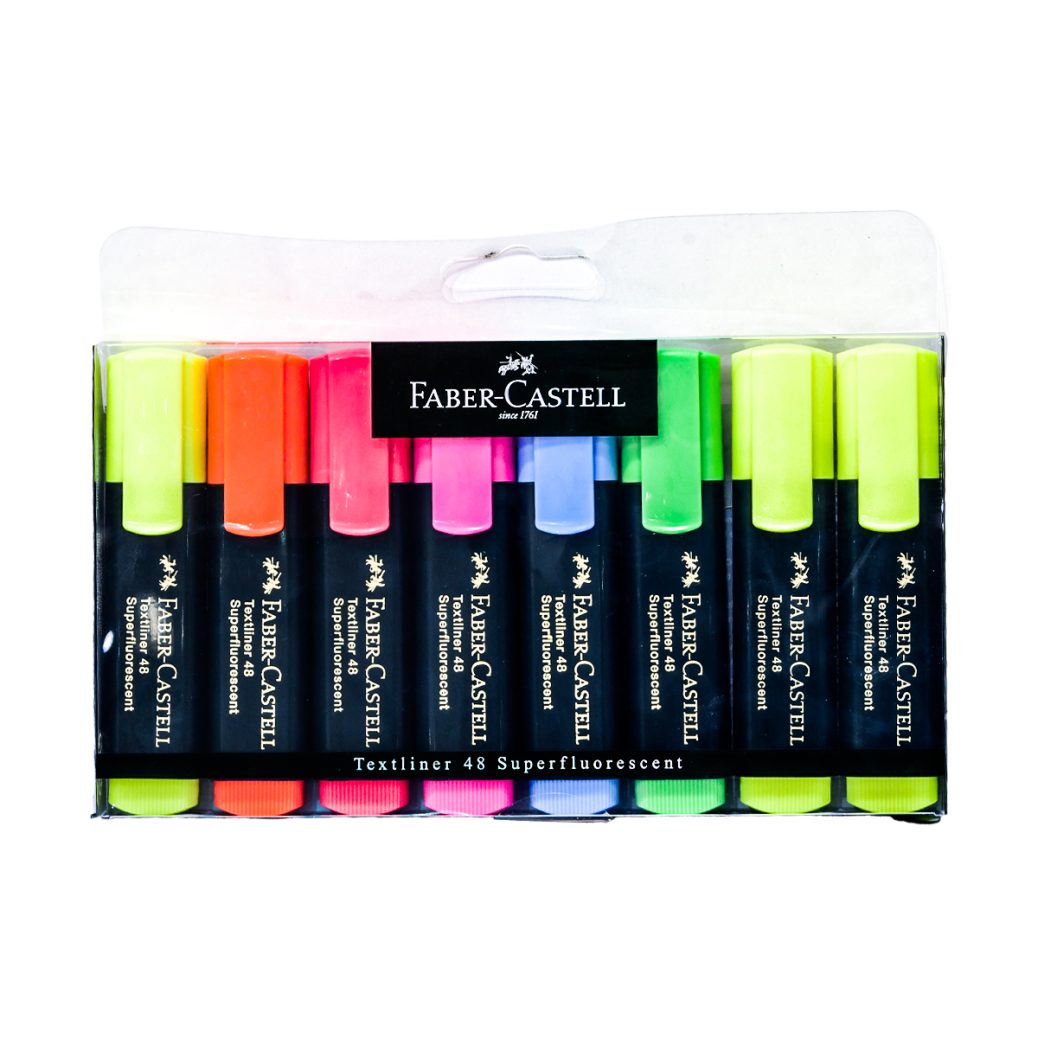 Faber Castell Textliner Superfluorescent - Mawahib Bookstore