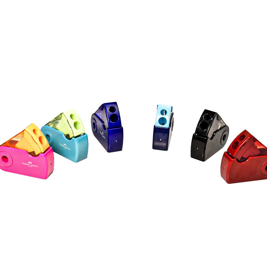 FABER-CASTELL Double-Hole Sharpener - Mawahib Bookstore