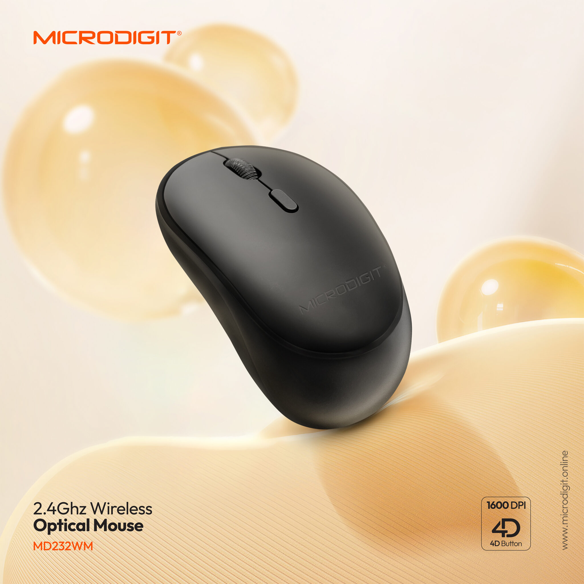 MICRODIGIT WIRELESS MOUSE - Mawahib Bookstore