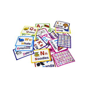 English Alphabet Learning Cards - Mawahib Bookstore